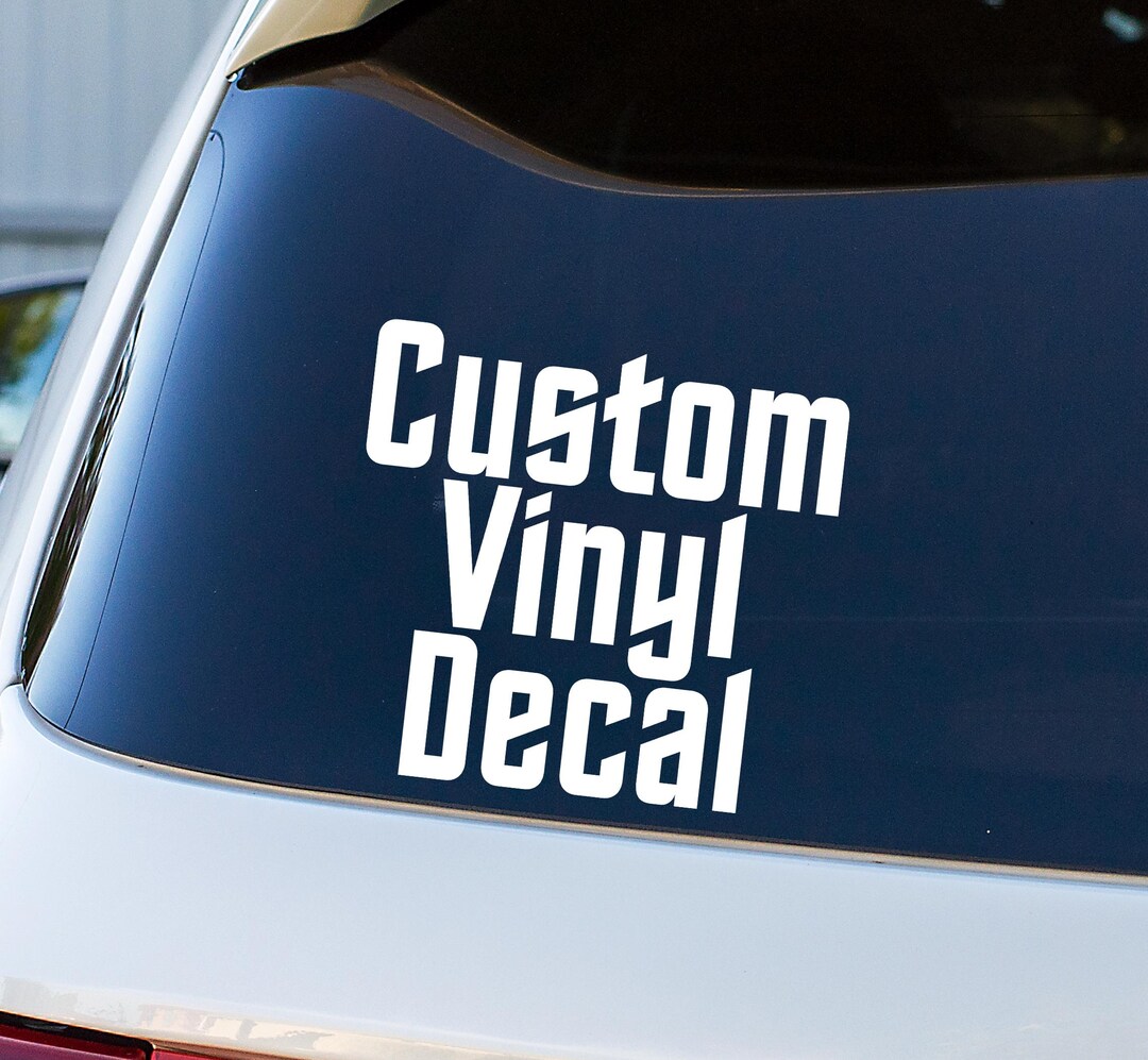 Final Trek Font Car Decal: Sci-fi Fandom Vinyl Sticker - Etsy