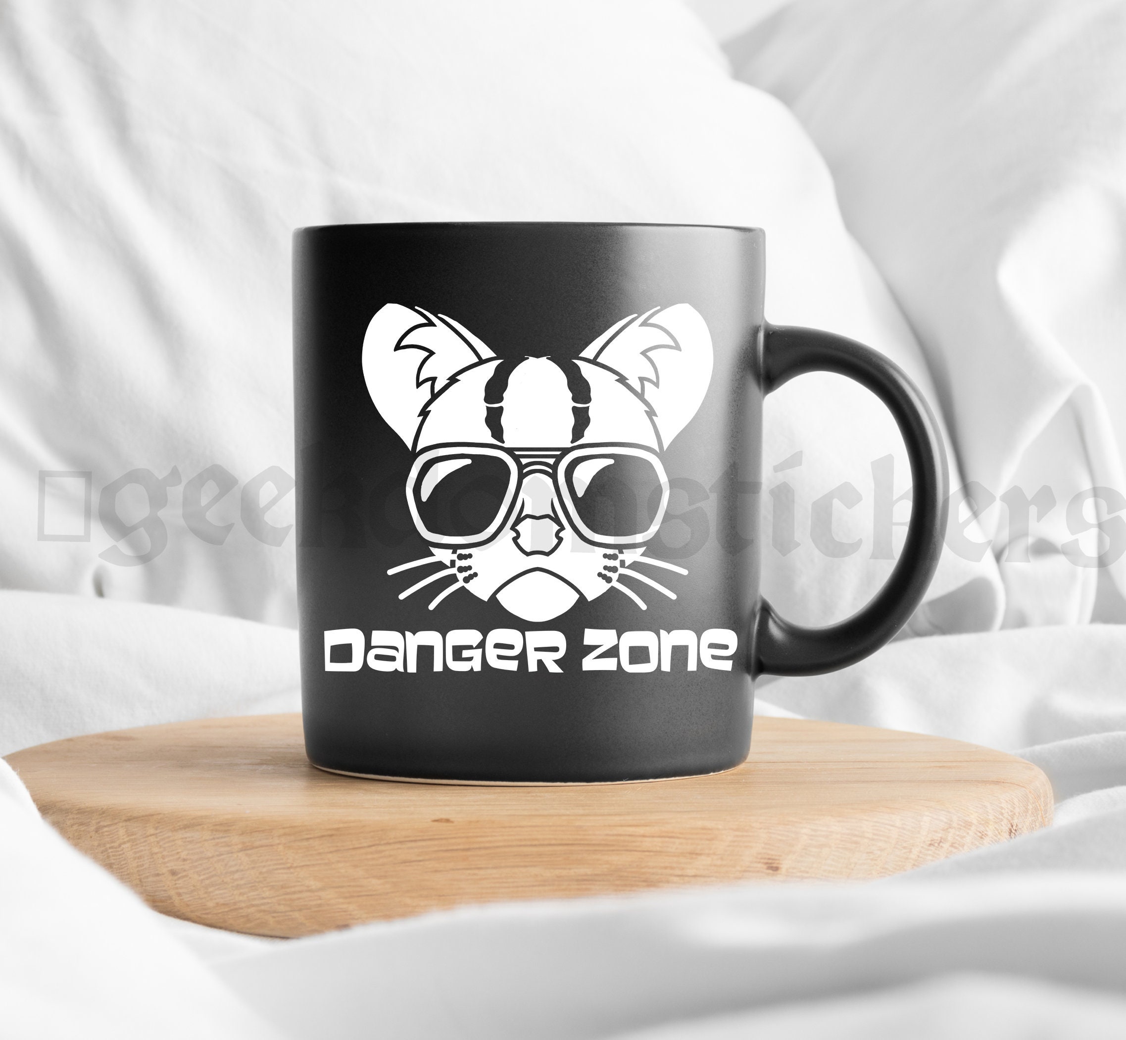 Danger Zone Ocelot Car Decal, Archer Fan Car Decal, Geek Car Decal ...