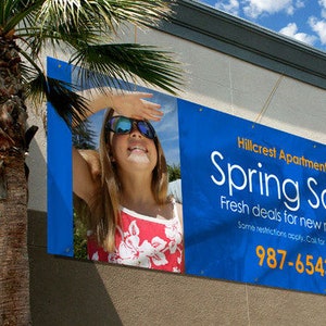 18 Oz Matte Outdoor Banner NEXT DAY TURNAROUND! - Etsy