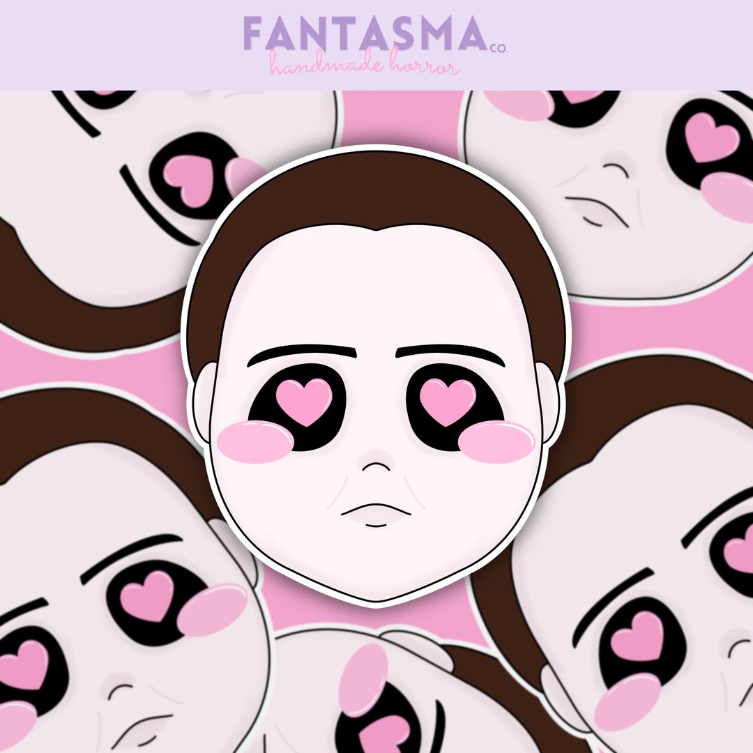 Spooky Cute Halloween Slasher Vinyl Sticker Horror Movie - Etsy