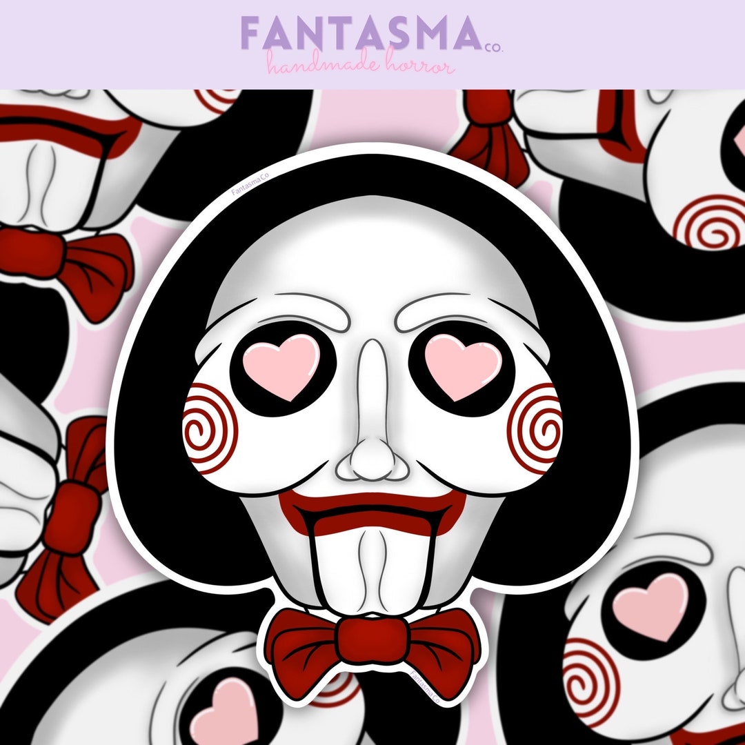Spooky Cute Puppet Vinyl Sticker Horror Movie Sticker for - Etsy