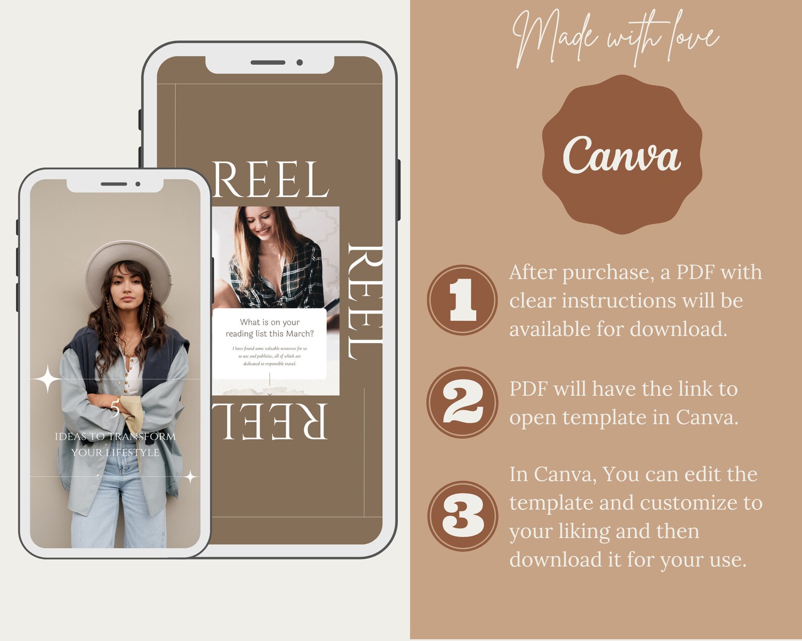 30 IG Reel Cover Template | Instagram Reels | Instagram Reel Kit | IG ...