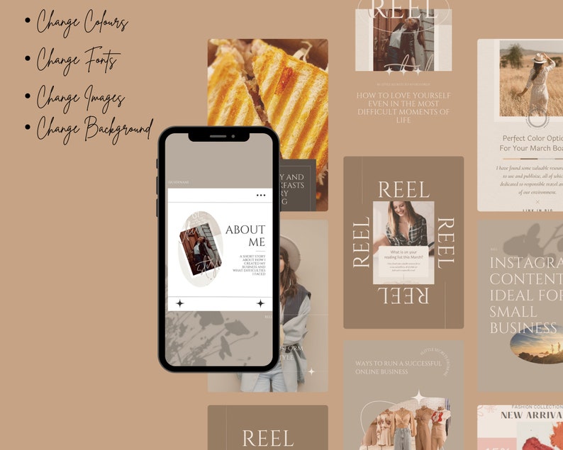 30 IG Reel Cover Template | Instagram Reels | Instagram Reel Kit | IG ...