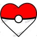 Pokémon Ball Inspired Heart – Instant Digital Download | Svg, Png, Jpg ...