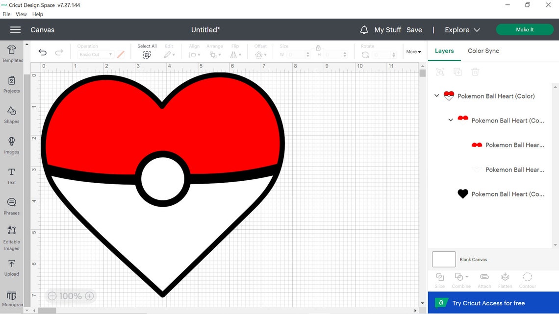 Pokémon Ball Inspired Heart – Instant Digital Download | Svg, Png, Jpg ...