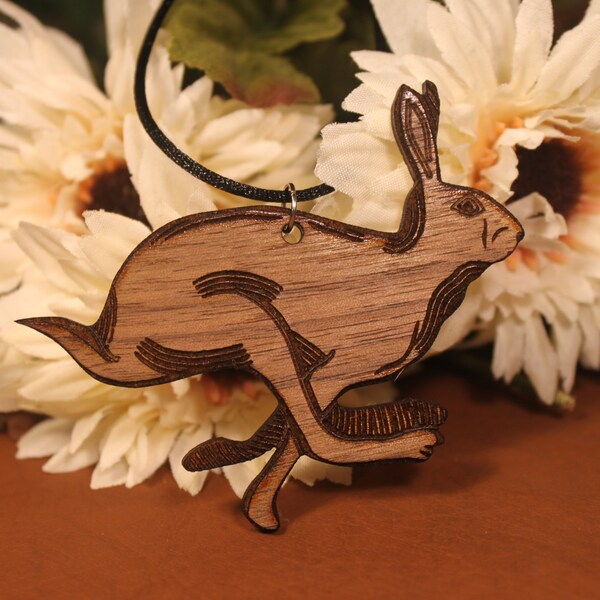 Rabbit Necklace - Etsy