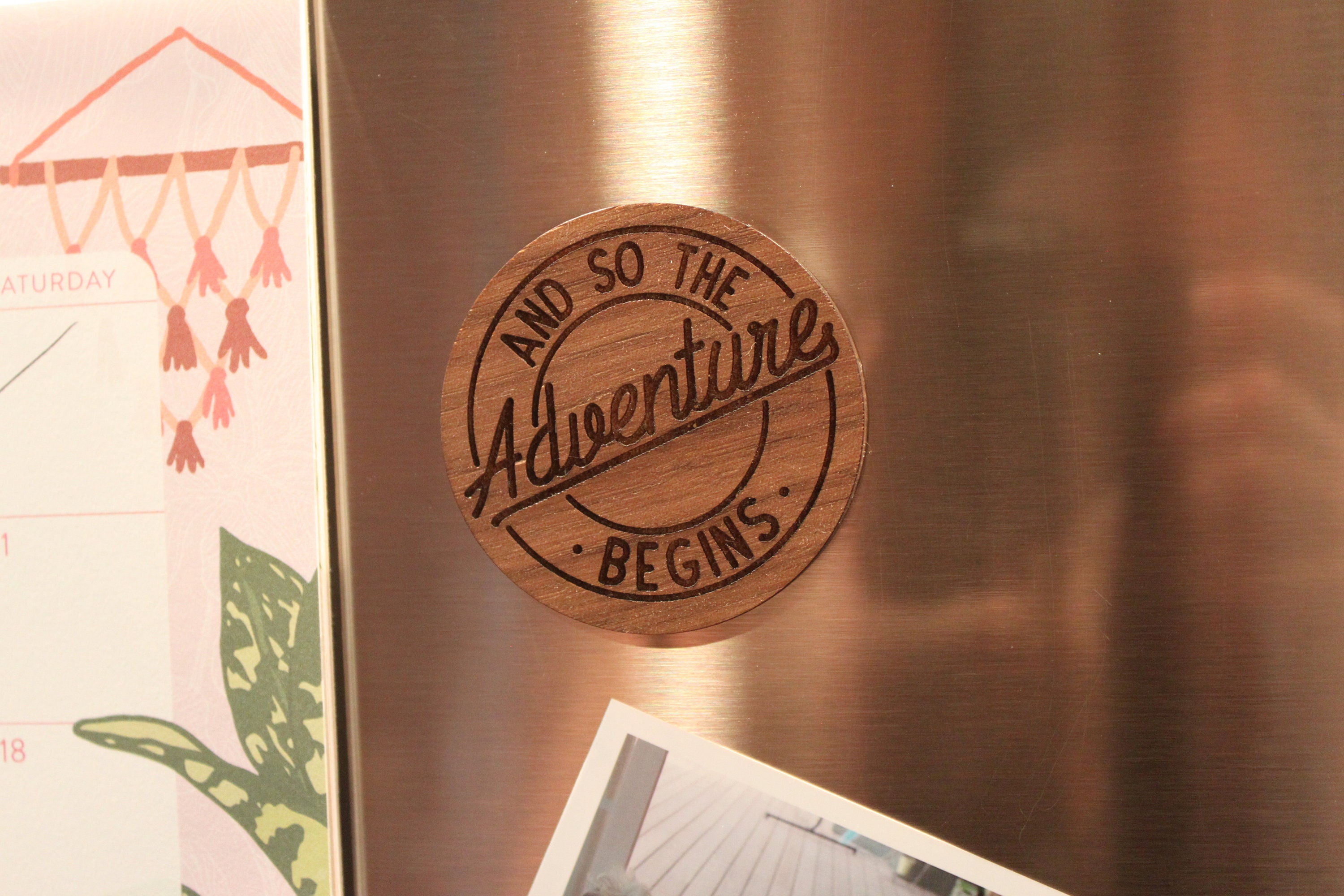 Camping Themed Refrigerator Magnets - Etsy