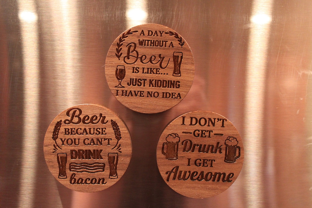 Beer Quote Refrigerator Magnets - Etsy