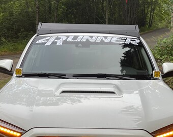 4runner Windshield Banner. topo or Plain - Etsy