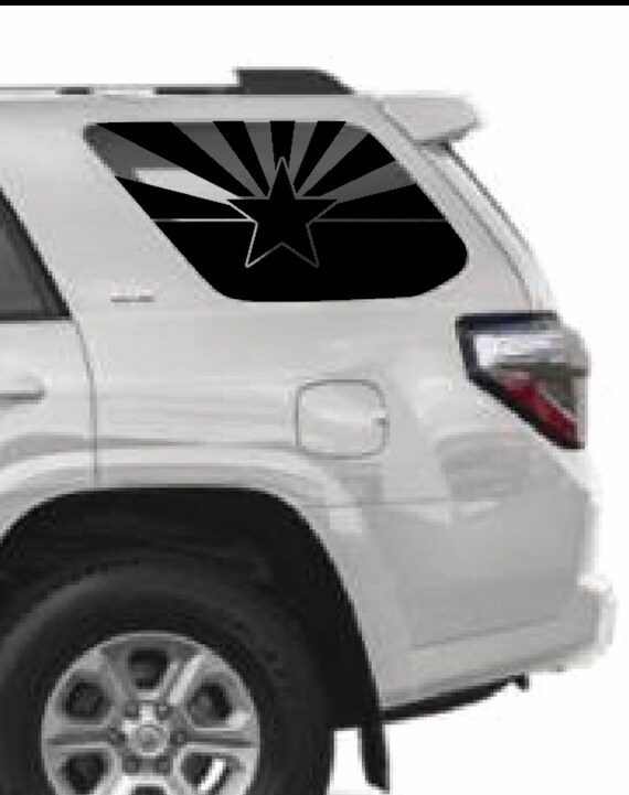 4runner Side Window Decals. Arizona Flag Design. Available for - Etsy