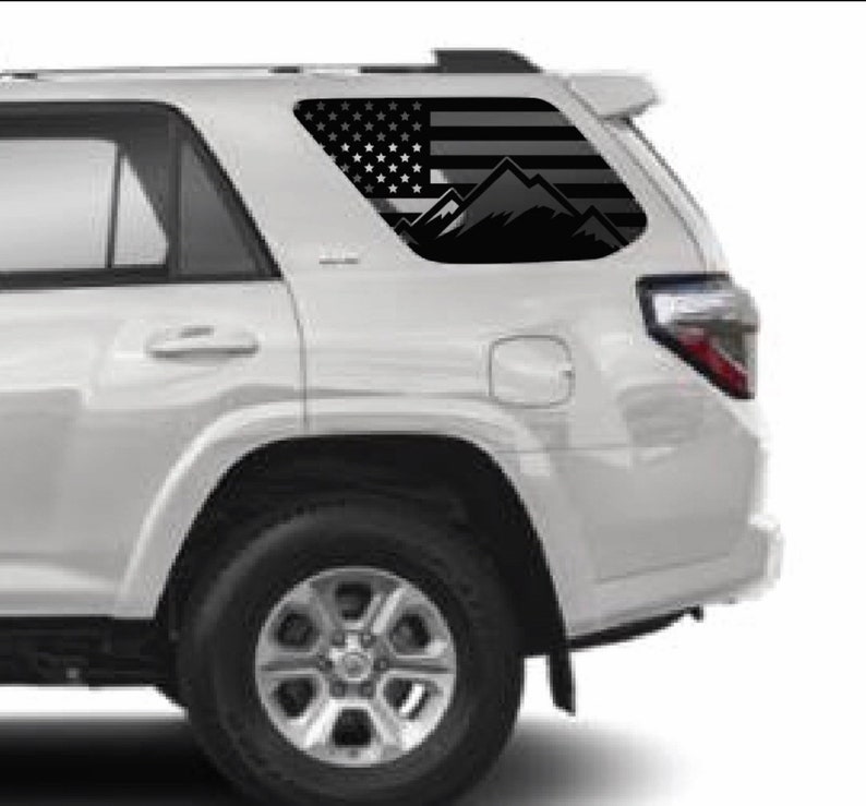 5th Gen 4runner Side Window Decals. American Flag With - Etsy