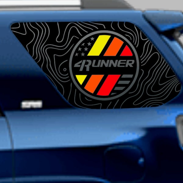 4th Gen 4runner Side Window Decal - Etsy