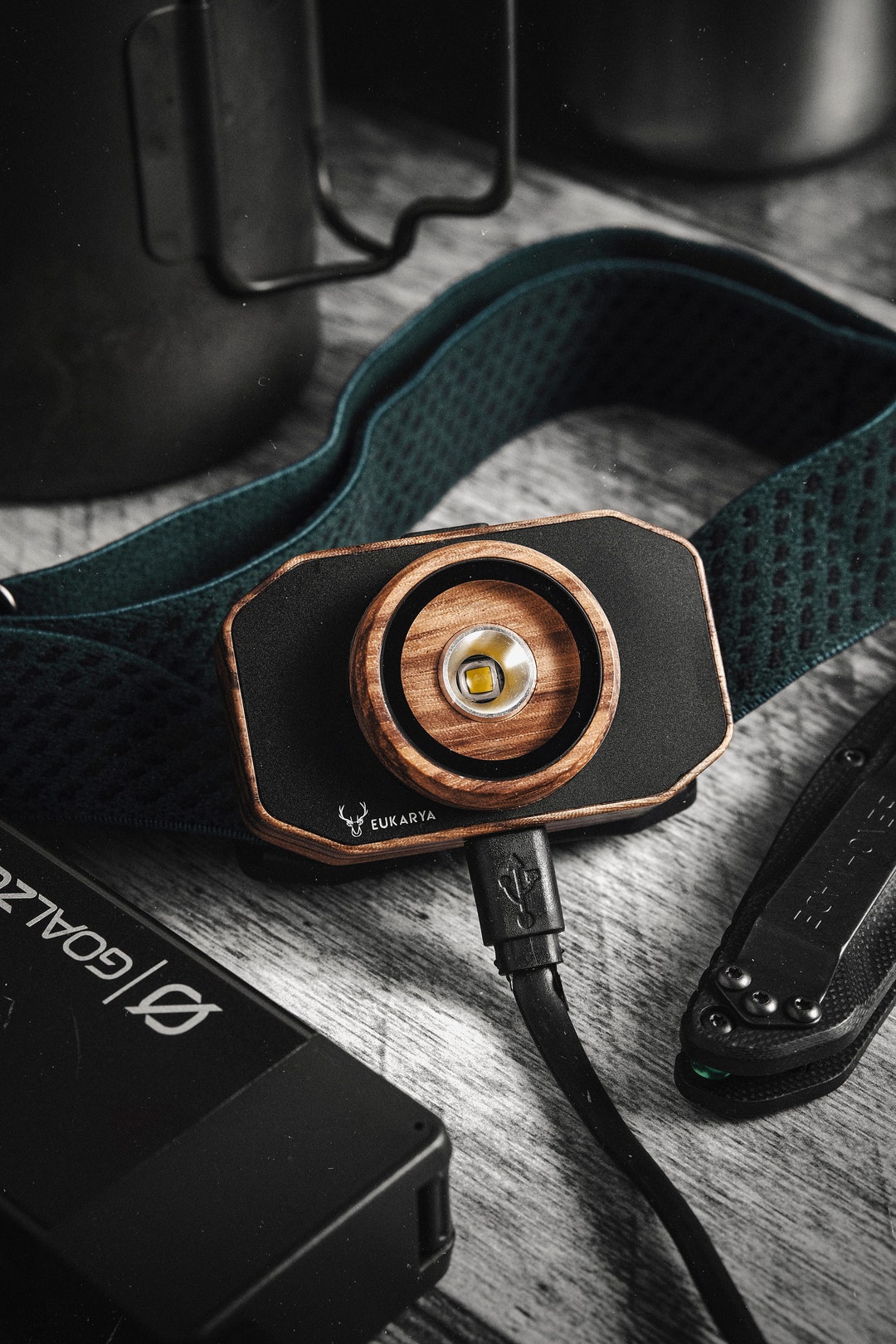 Zebrawood Headlamp blacksmith Camping Gear, Hiking Headlamp and ...