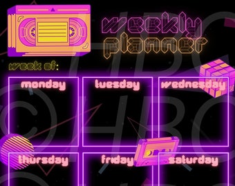 Daily Planner Digital Download - Etsy