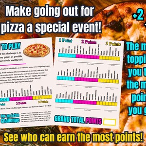 Pizza Party Game for Kids and Parents, Grandparents, Try New Foods and ...