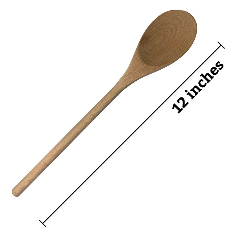 Engraved Wooden Spanking Spoon Double Sided Stir Etsy