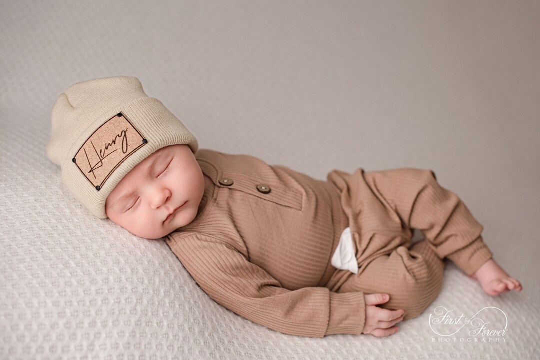 Name Hat Custom Baby Kids Child Baby Newborn Beanie Slouchy ...