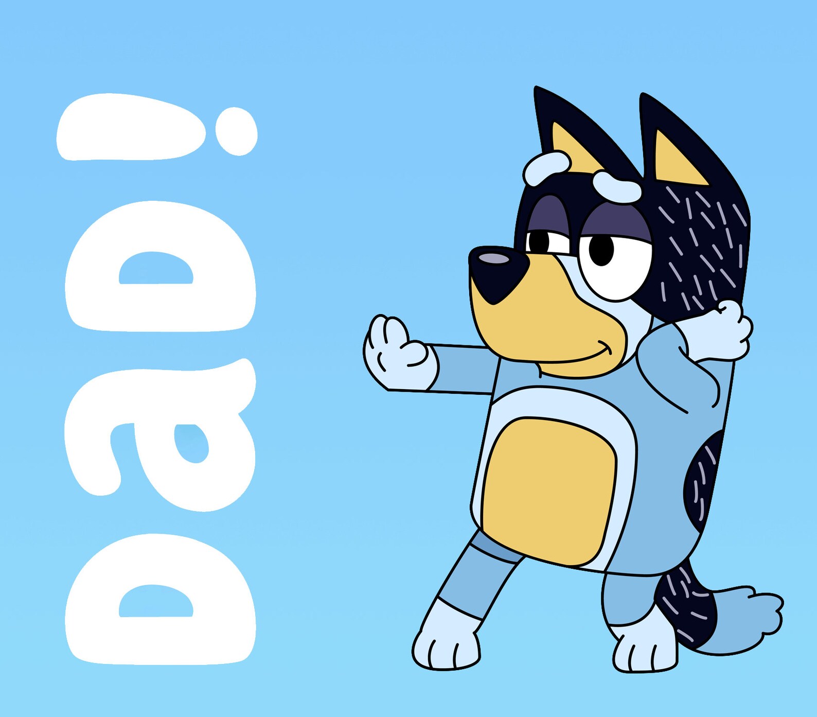 Bluey Tumbler Wrap Dad - Etsy