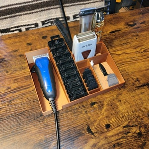 Razor Organizer Stand, Babylisspro Trimmer and Andis Shaver Slot ...