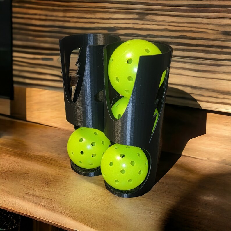 Pickleball Rack Dispenser Dual Holder Holds 6 Balls Great - Etsy