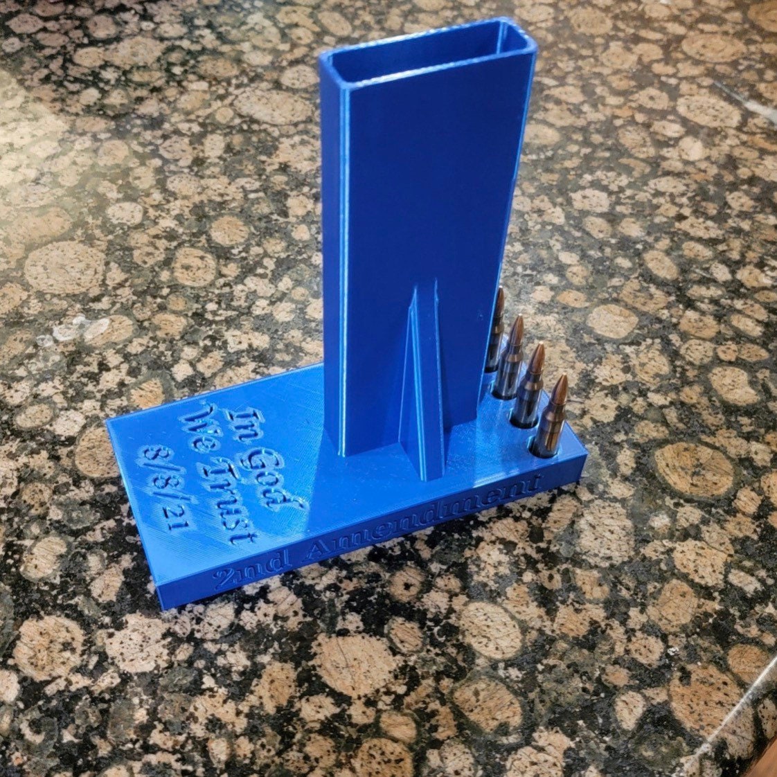 M4/AR15 Display Stand With 6 Amo Slots - Etsy