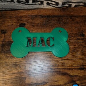 Kennel Pet Name Plates, Set of 2, Crate Pet Tags, Doghouse Signs, Dog ...