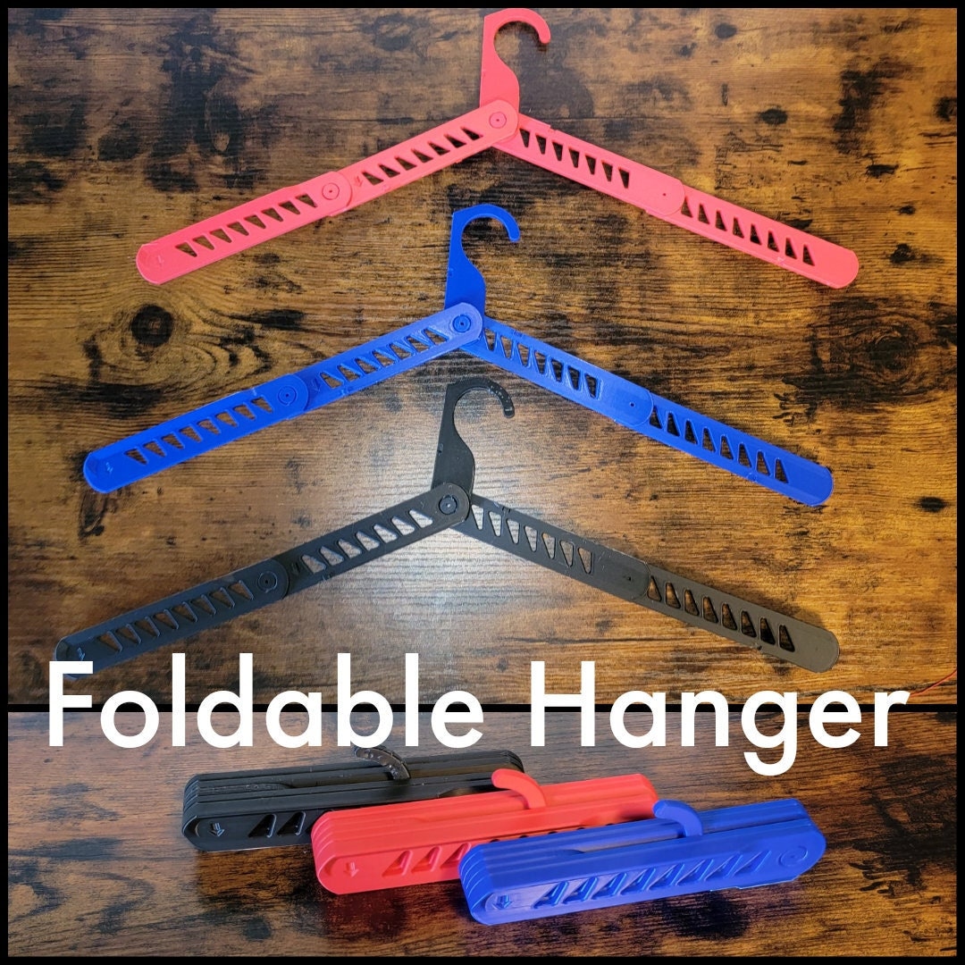 Adjustable Closet Hanger, Foldable for Traveling, Great Gift for ...