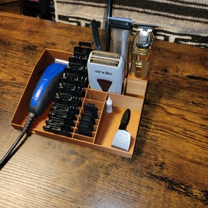 Razor Organizer Stand, Babylisspro Trimmer and Andis Shaver Slot ...