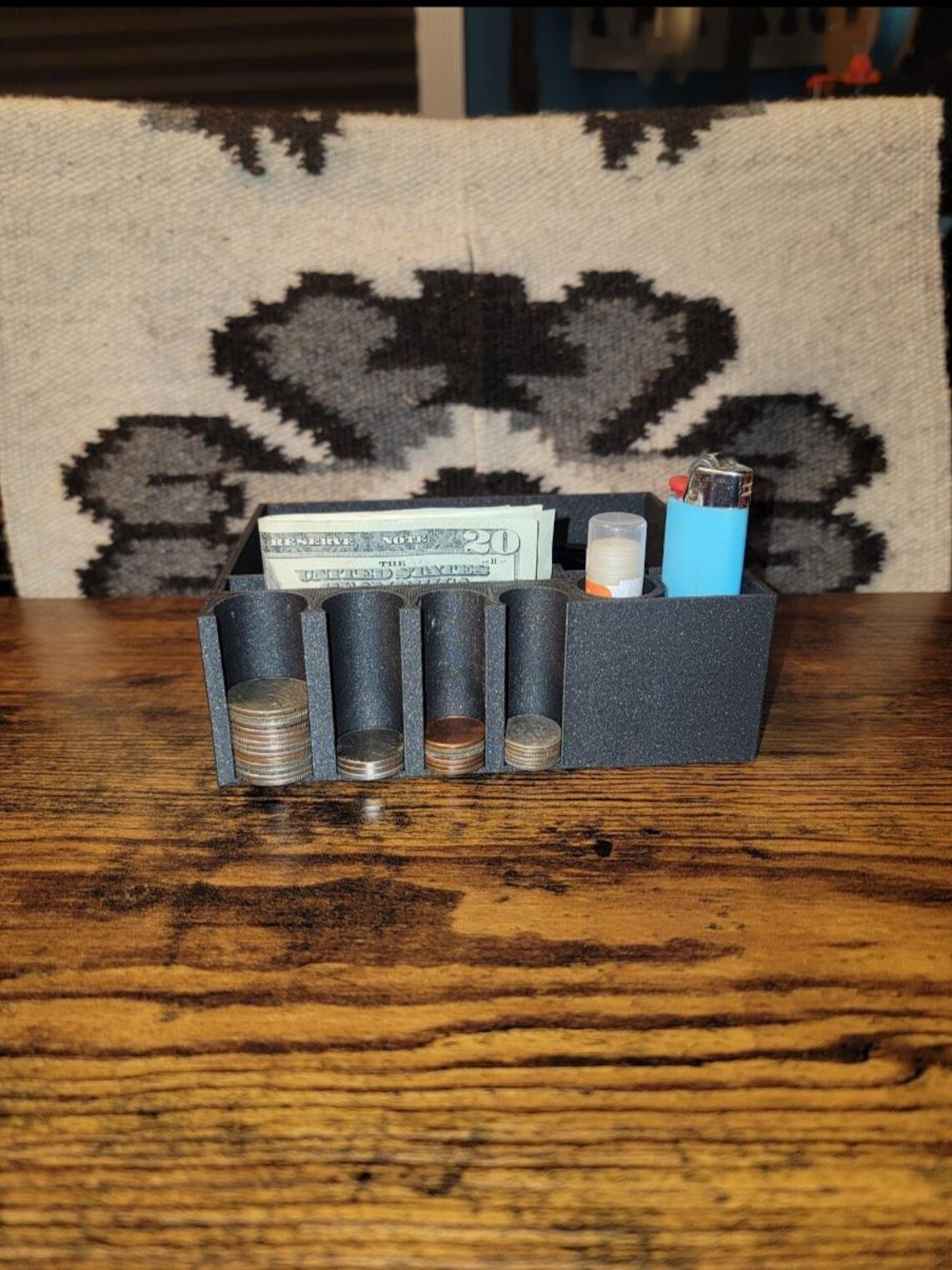 Car Organizer Tray, Jeep Gifts, Holds Money, Coins, Sunglasses, and ...
