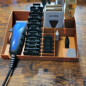 Razor Organizer Stand, Babylisspro Trimmer and Andis Shaver Slot ...