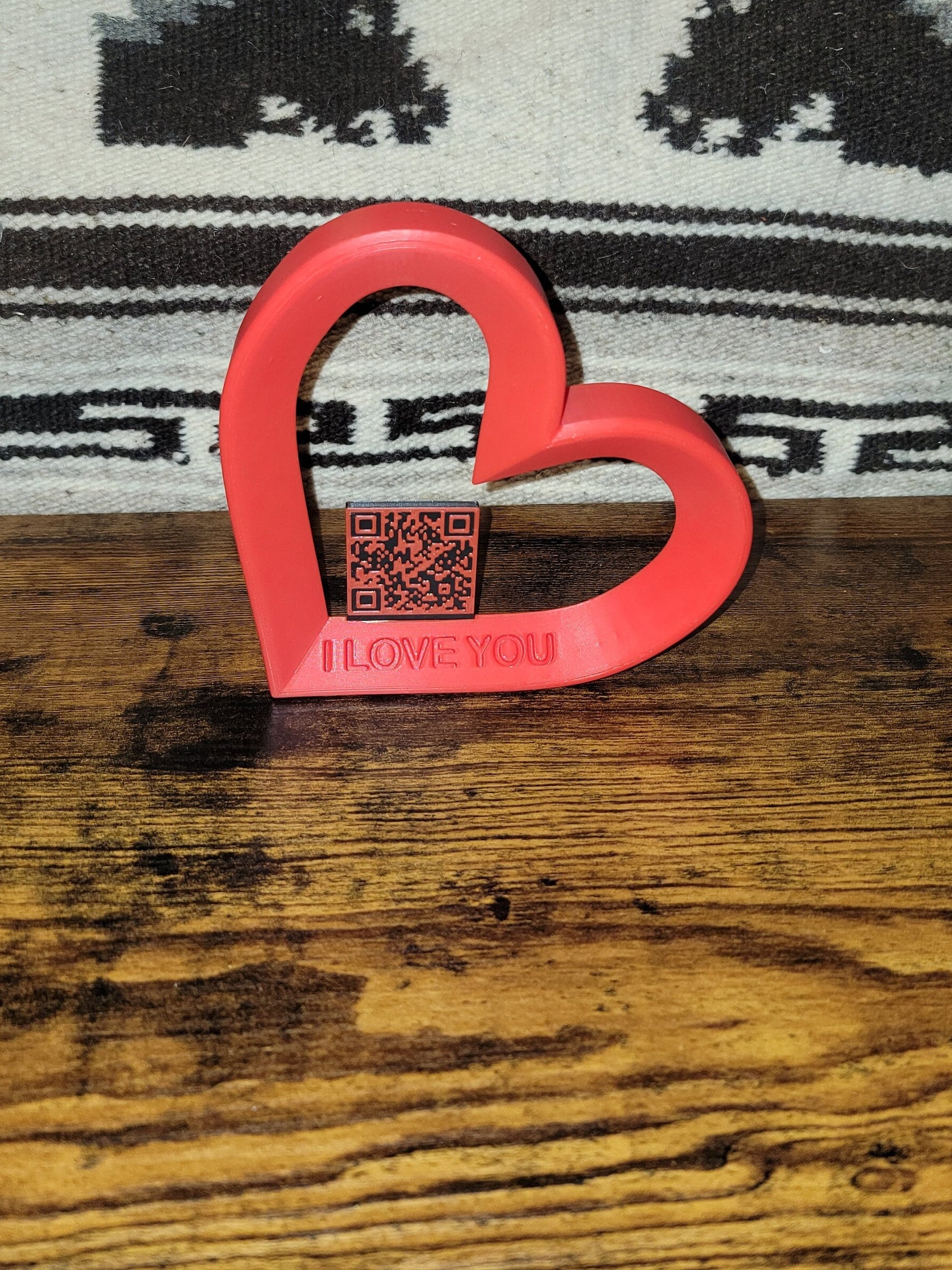Photo Album QR Code, Memory Love QR Code Heart, Plaque for Love One's ...