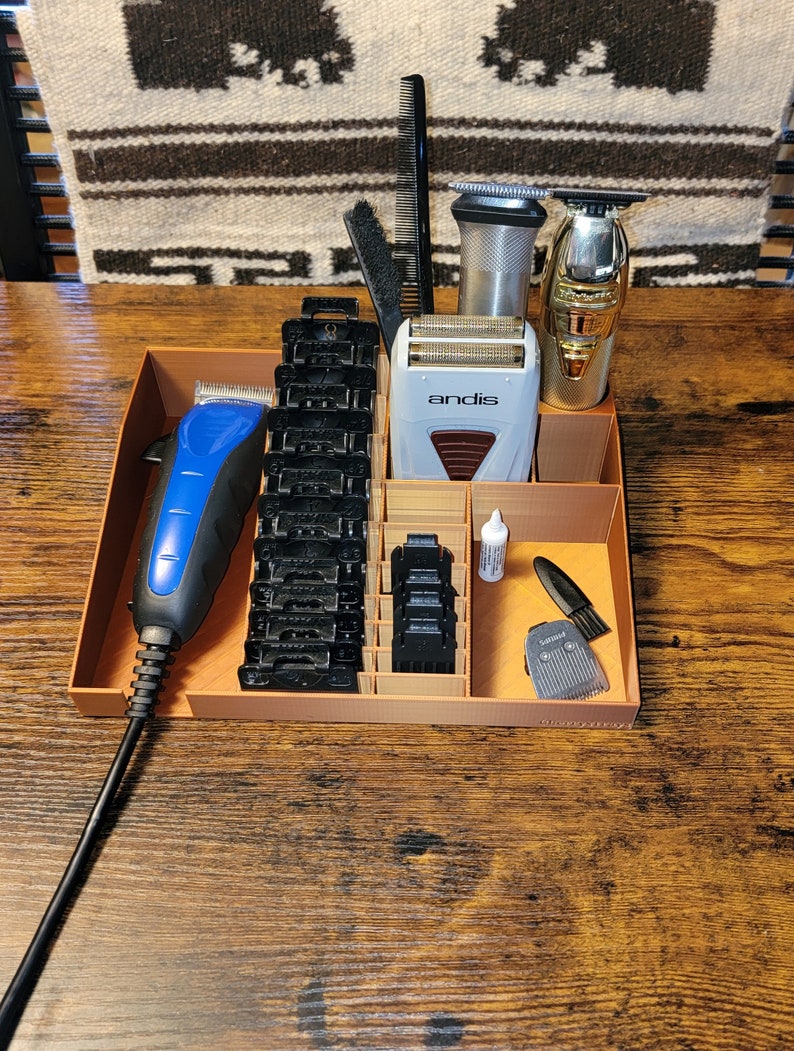 Razor Organizer Stand, Babylisspro Trimmer and Andis Shaver Slot ...