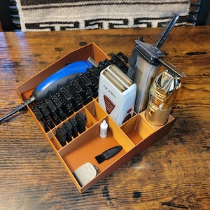 Razor Organizer Stand, Babylisspro Trimmer and Andis Shaver Slot ...