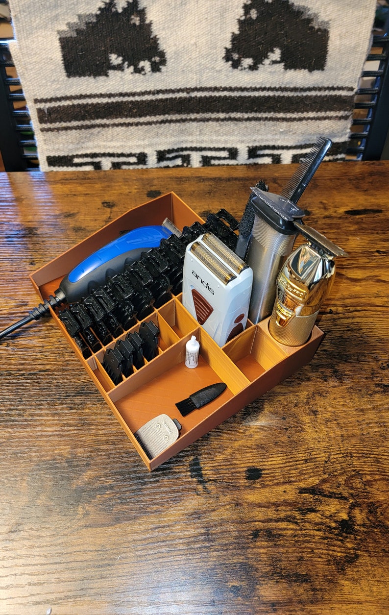 Razor Organizer Stand, Babylisspro Trimmer and Andis Shaver Slot ...