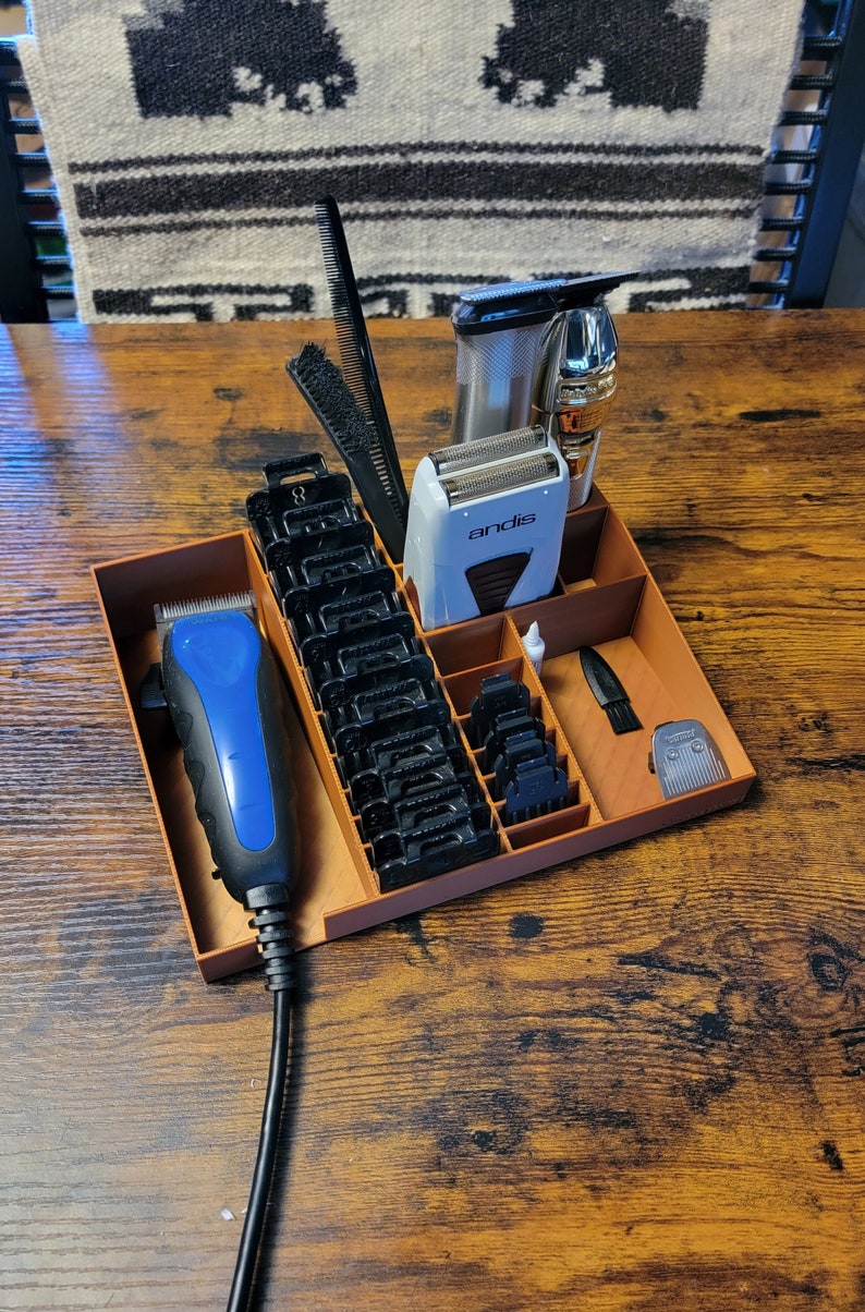 Razor Organizer Stand, Babylisspro Trimmer and Andis Shaver Slot ...