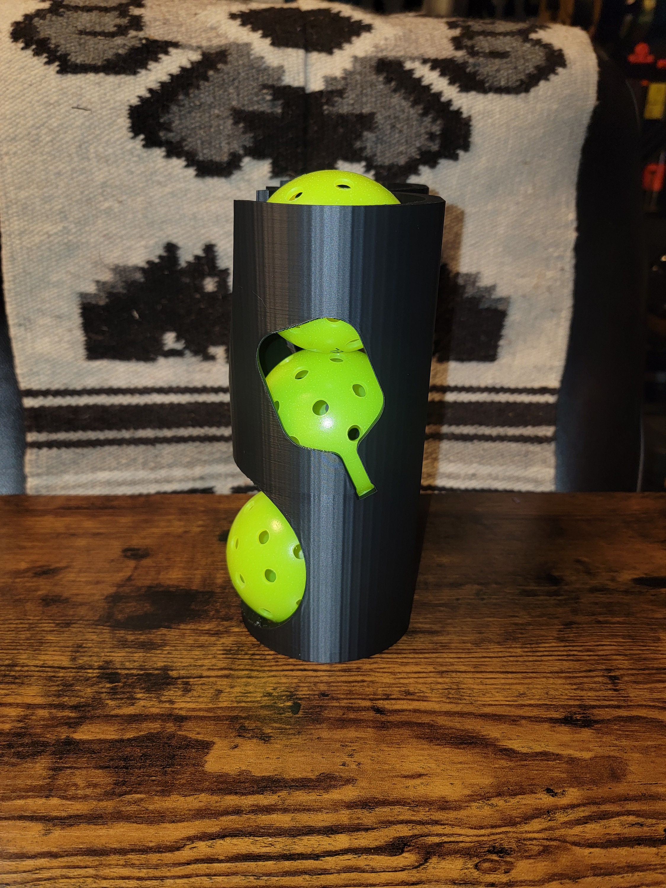 Pickleball Rack Dispenser Dual Holder, Holds 6 Balls, Great Gift for ...