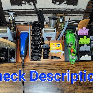 Compact Razor & Clippers Organizer Stand, Organizer for Clippers and ...