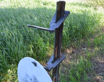 3/8 AR500 T Post Steel Target Hanger Hook 2 Pack - Etsy