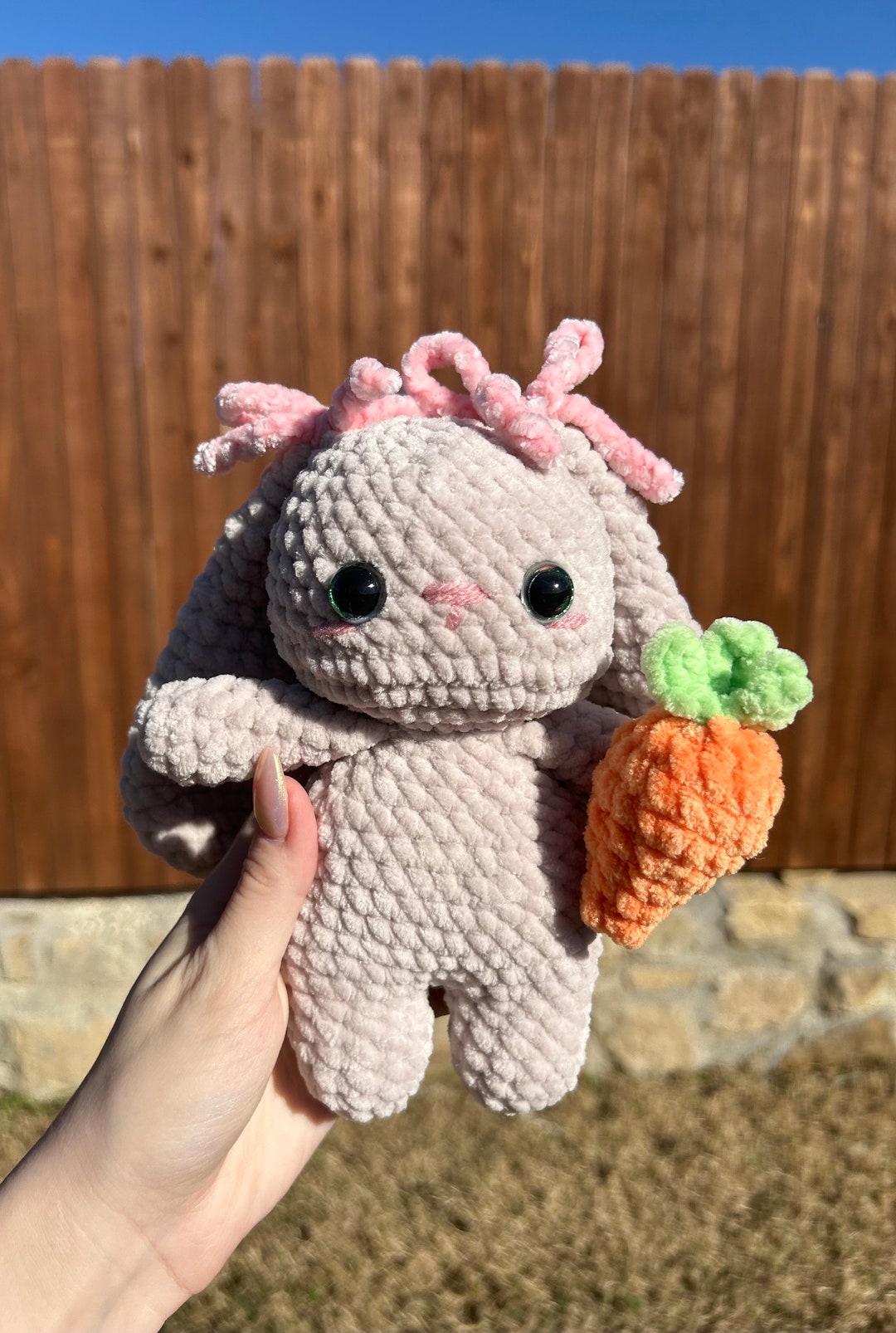 Low Sew Crochet Bunny Pattern; Amigurumi Plush Pattern - Etsy