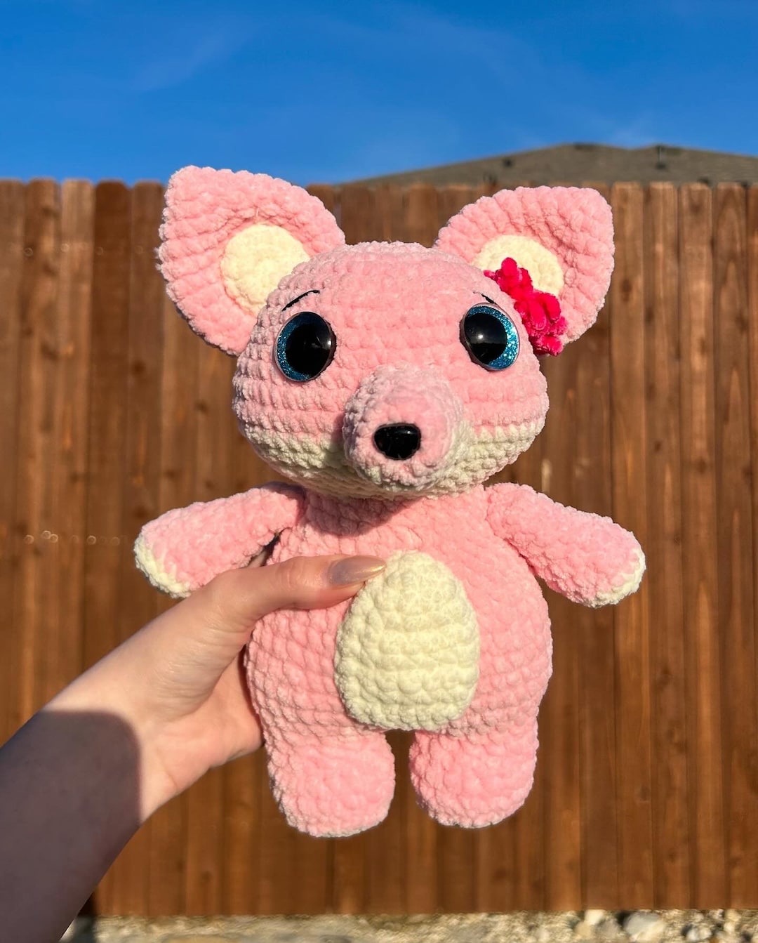 Roxy Foxy Plush | Soft Fox Plushie | Fox Amigurumi - Etsy