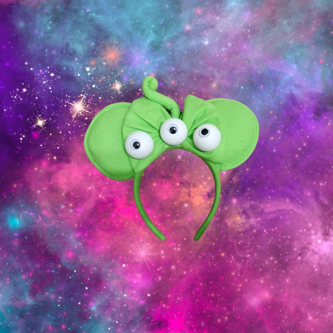 Alien Inspired Mouse Ears, Aliens, Mouse Ears, Green, Little Green Men ...