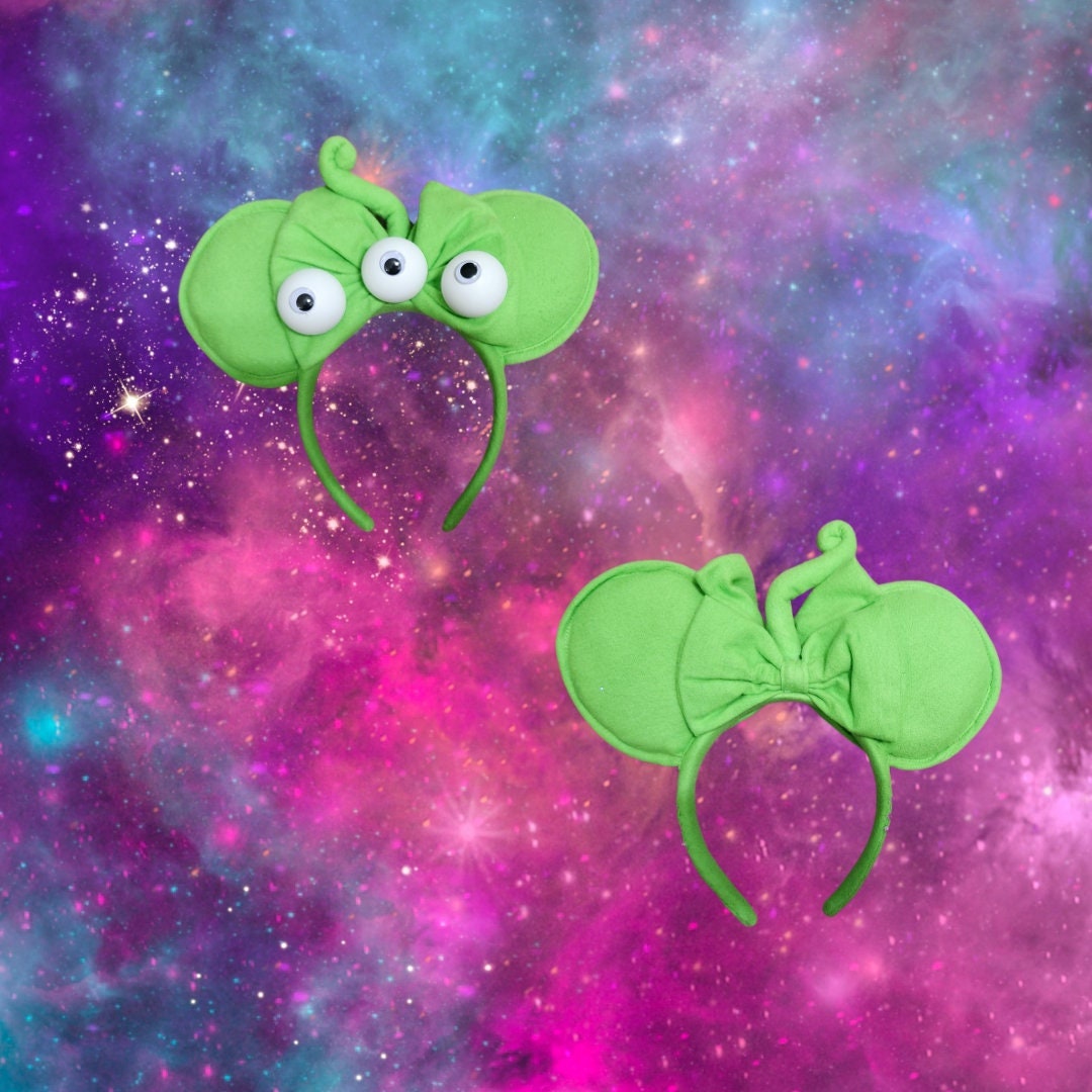 Alien Inspired Mouse Ears, Aliens, Mouse Ears, Green, Little Green Men ...