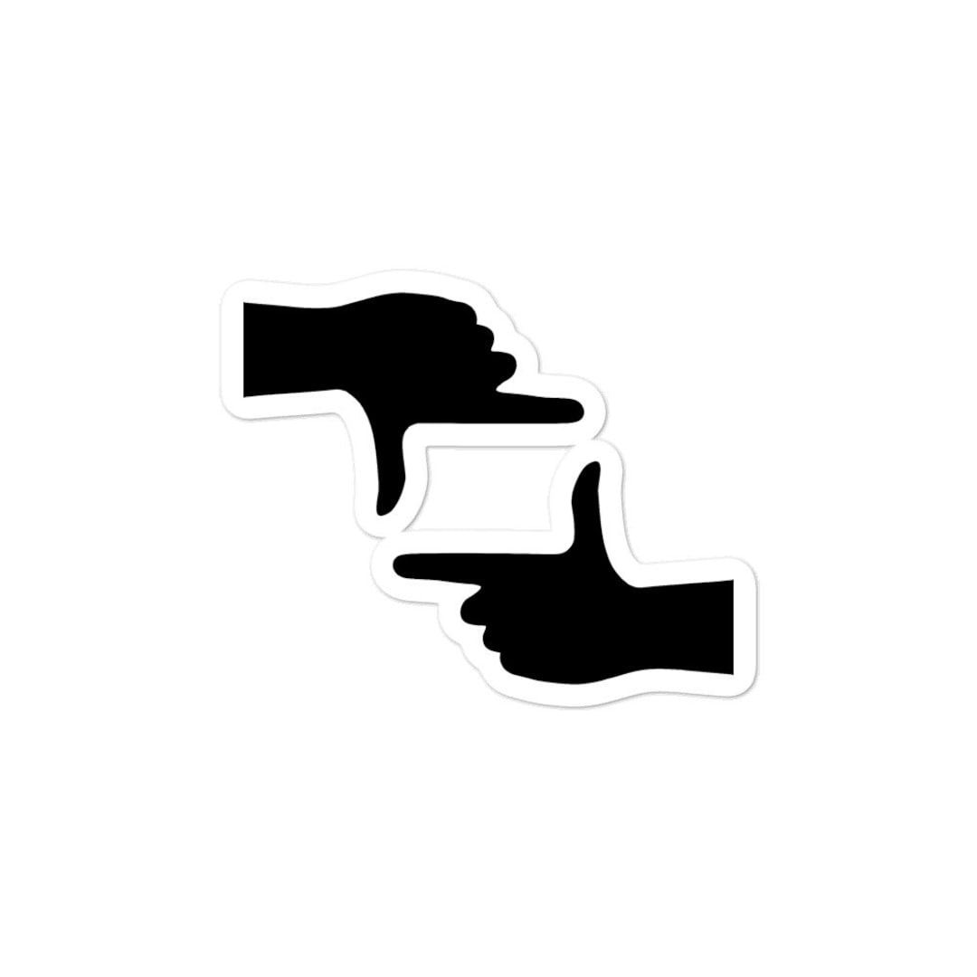 Camera Hands Sticker | Film Industry Stickers | Film Producer Sticker ...