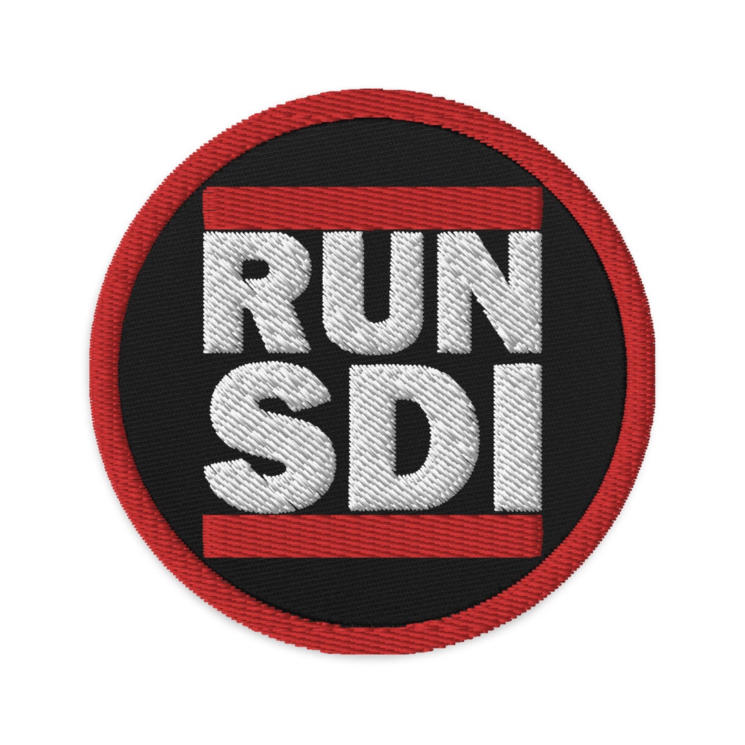 RUN SDI Patch - Etsy