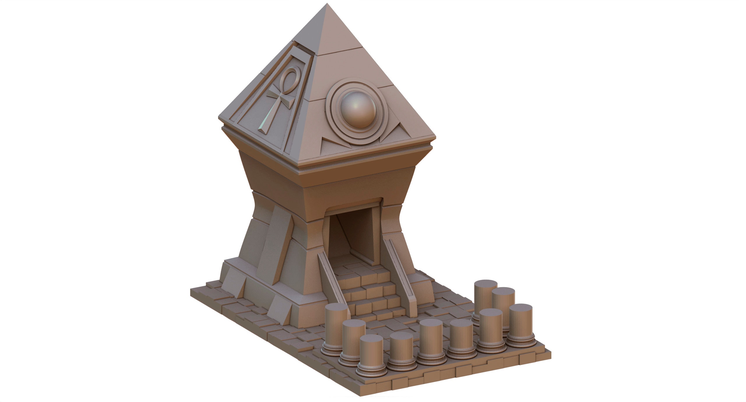 Pyramid Dice Tower for All Your RPG Needs - Etsy