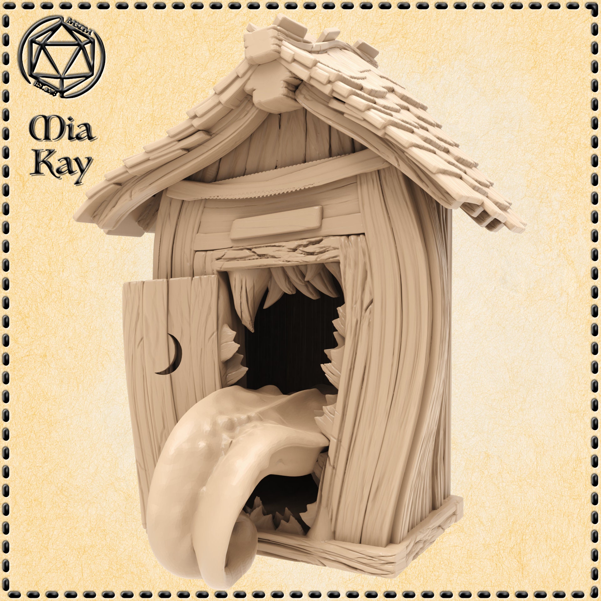 Outhouse Outhouse Mimic Fantasy Resin Miniature D&D Pathfinder ...