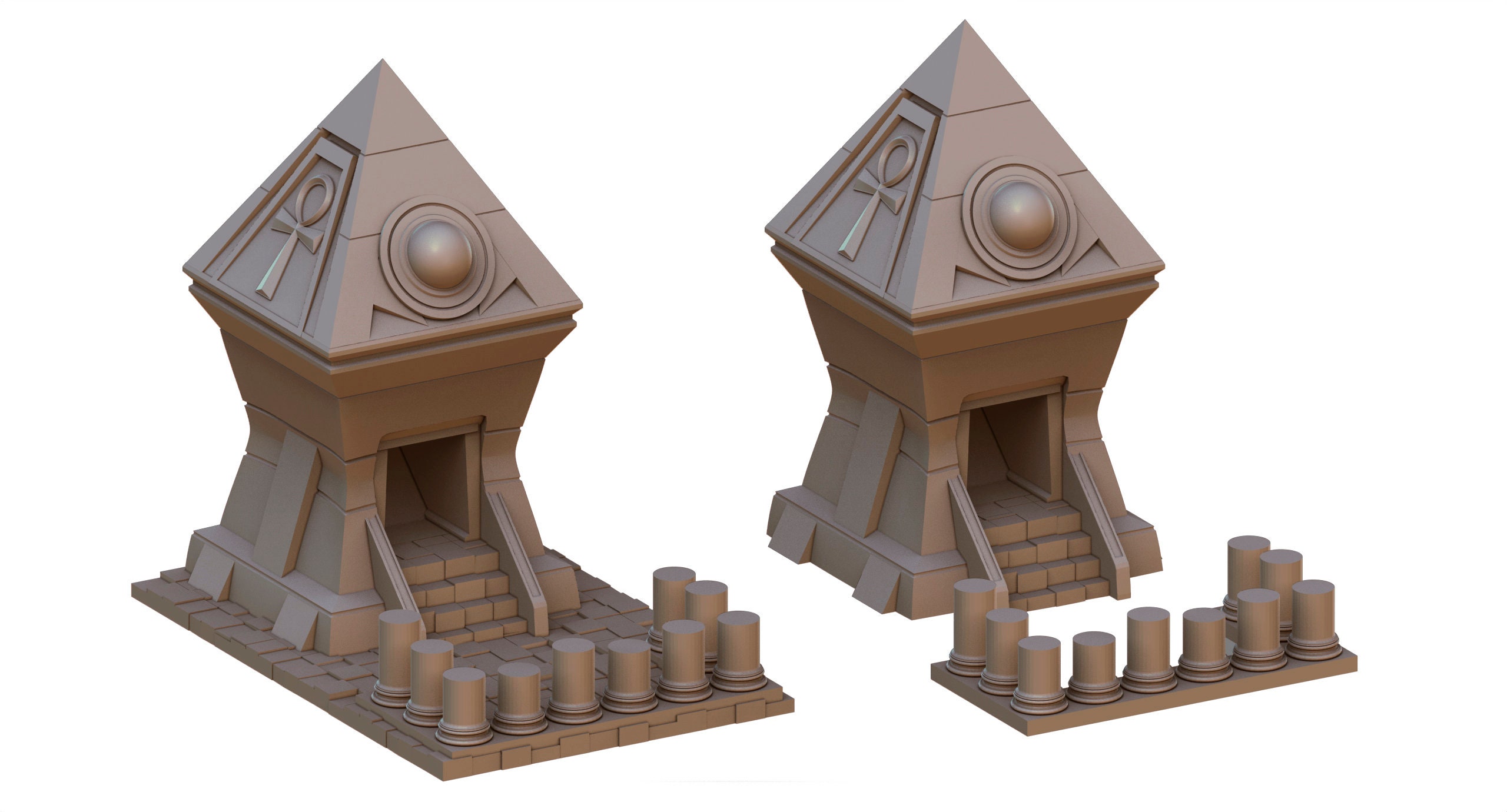 Pyramid Dice Tower for All Your RPG Needs - Etsy