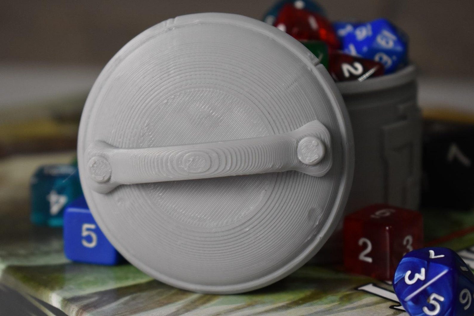 Monk Themed Dice, Token, Counter, Trinket Box USA Made • Handmade RPG ...