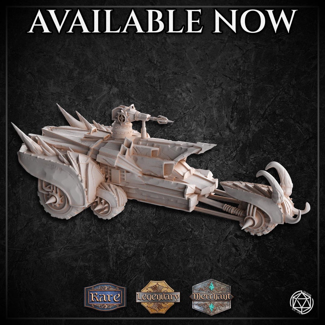 Demonic Warmachine | Fantasy Resin Miniature | Compatible With All ...