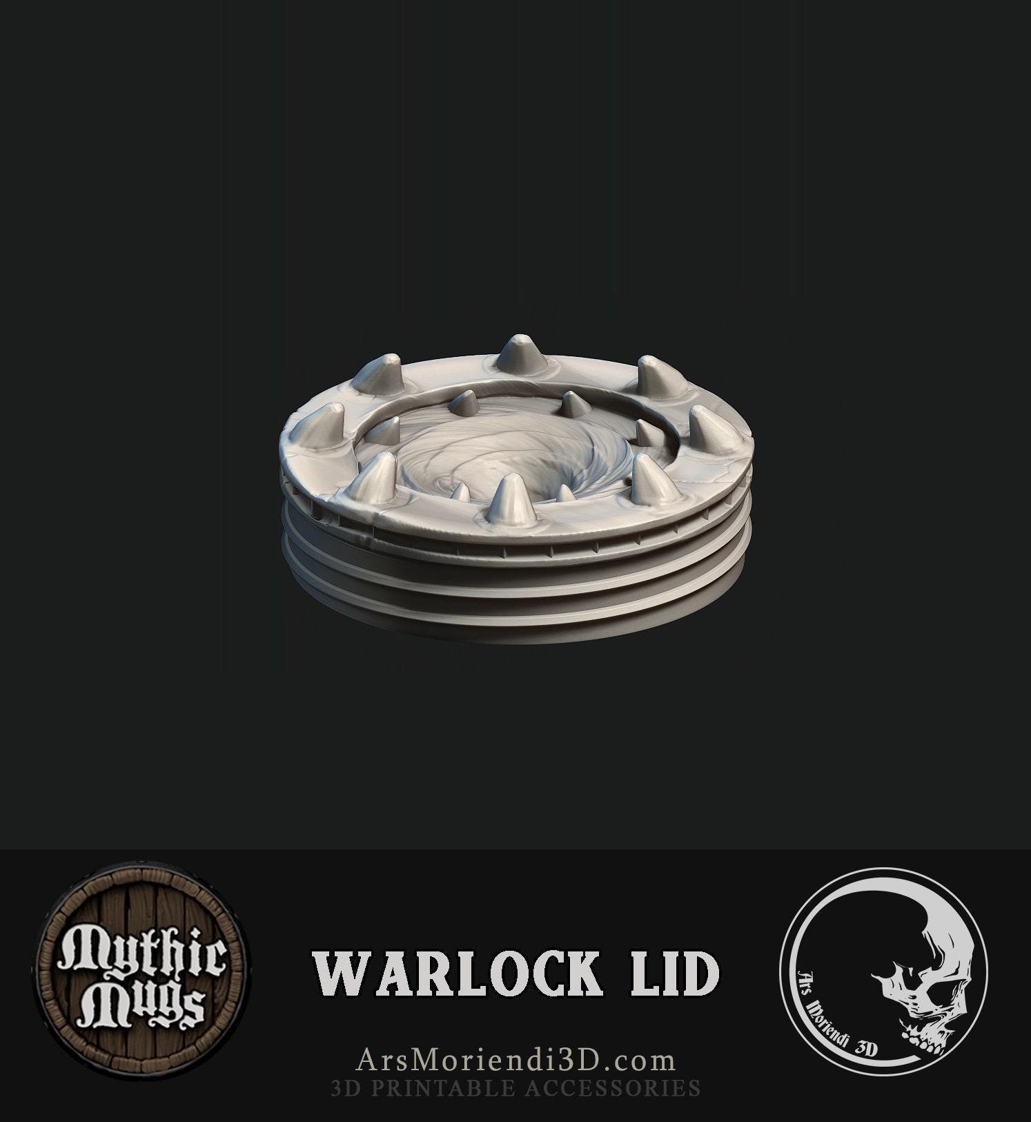 The Warlock Dice, Token, Counter, Trinket Box USA Made • Handmade RPG ...
